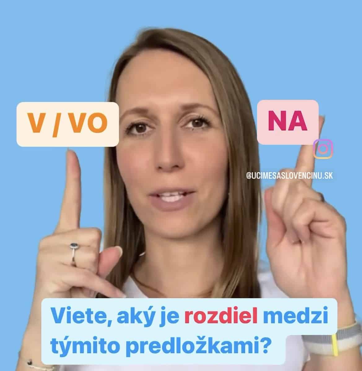 Rozdiel medzi predložkami "v/vo" a "na" - Učíme (sa) slovenčinu